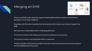 Merging electronic health records | PPTX