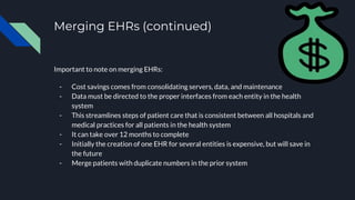 Merging electronic health records | PPTX