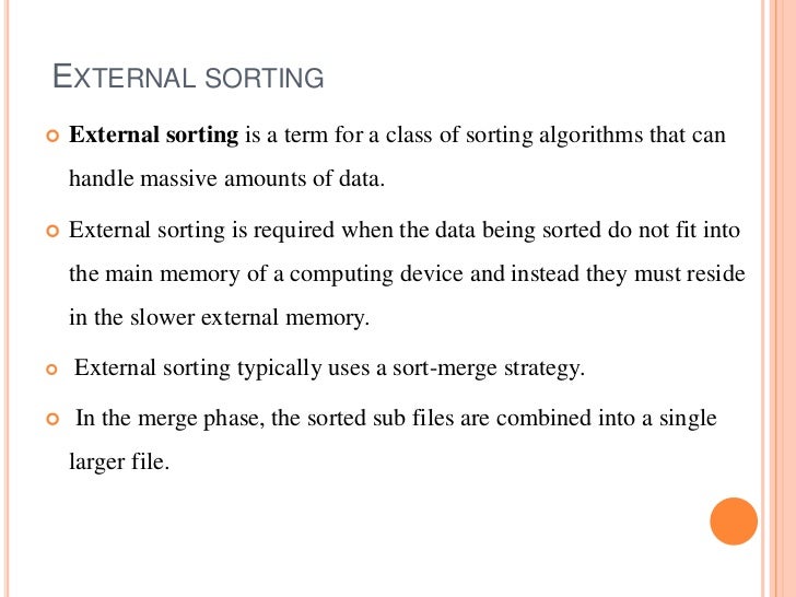 Merging files (Data Structure)