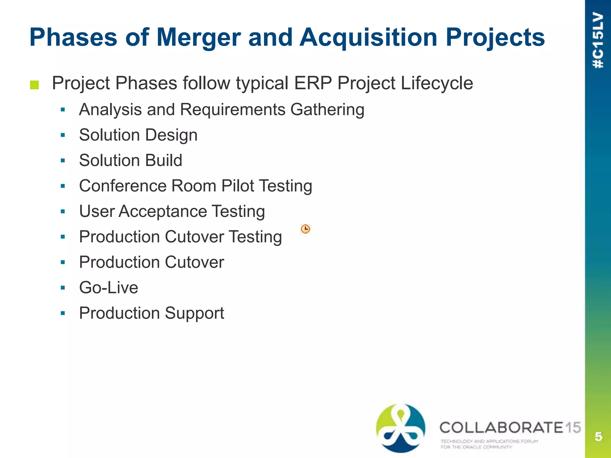Merging Newly Acquired Companies into Oracle EBS | PPTX