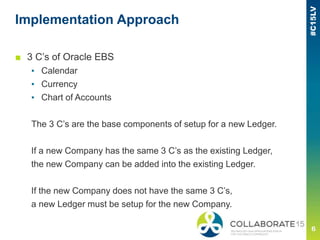 Merging Newly Acquired Companies into Oracle EBS | PPTX
