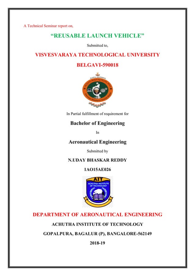 Reusable Launch Vehicle | PDF | Business and Finance