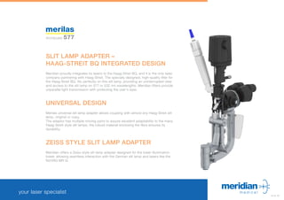 Meridian Merilas 577 Shortpulse brochure | PDF