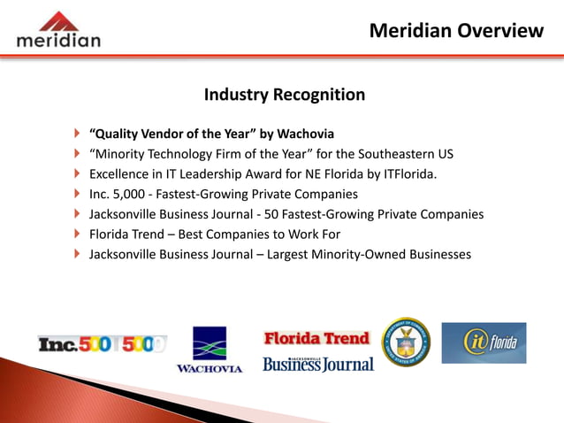 Meridian overview | PPTX