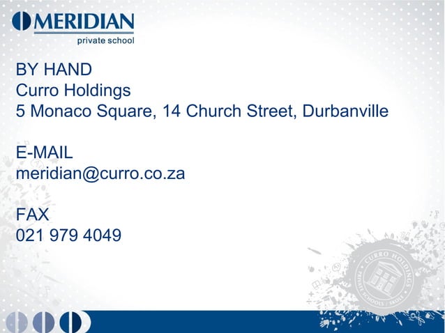 Meridian pinehurst presentation | PPT