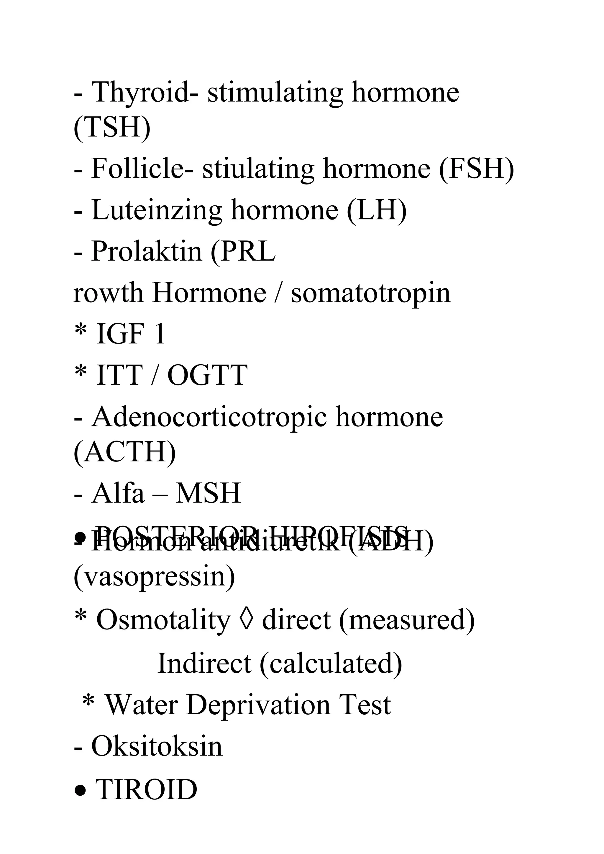Periksaan laboratorium gangguan sistem endokrin | DOC