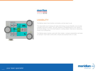 Meridian Merilas 810 brochure | PDF