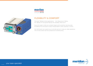 Meridian Merilas 810 brochure | PDF