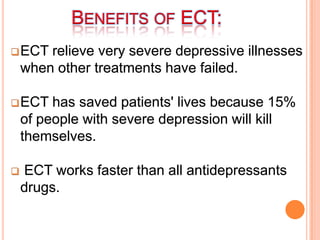 Electroconvulsive Therapy (ECT) | PPTX