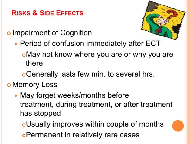 Electroconvulsive Therapy (ECT) | PPTX | Physical Therapy | Wellness