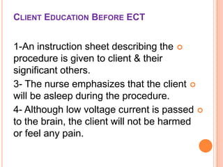 Electroconvulsive Therapy (ECT) | PPTX