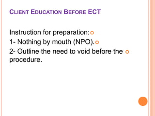 Electroconvulsive Therapy (ECT) | PPTX