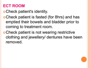 Electroconvulsive Therapy (ECT) | PPTX