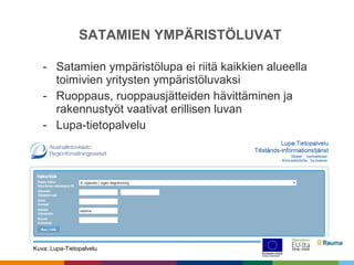 Meriliikenteen ympäristösääntely | PPT