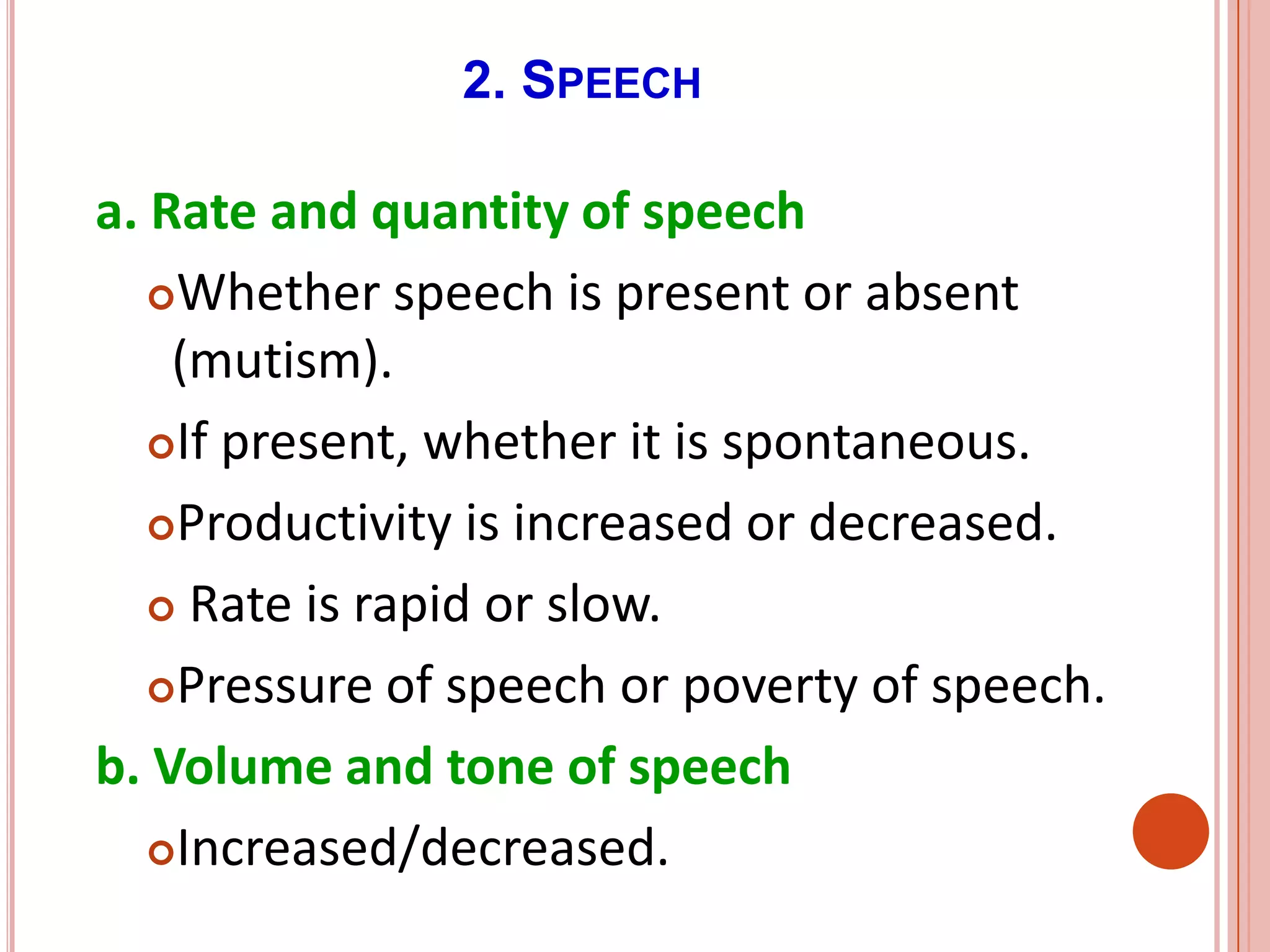 Mental State Examination | PPTX