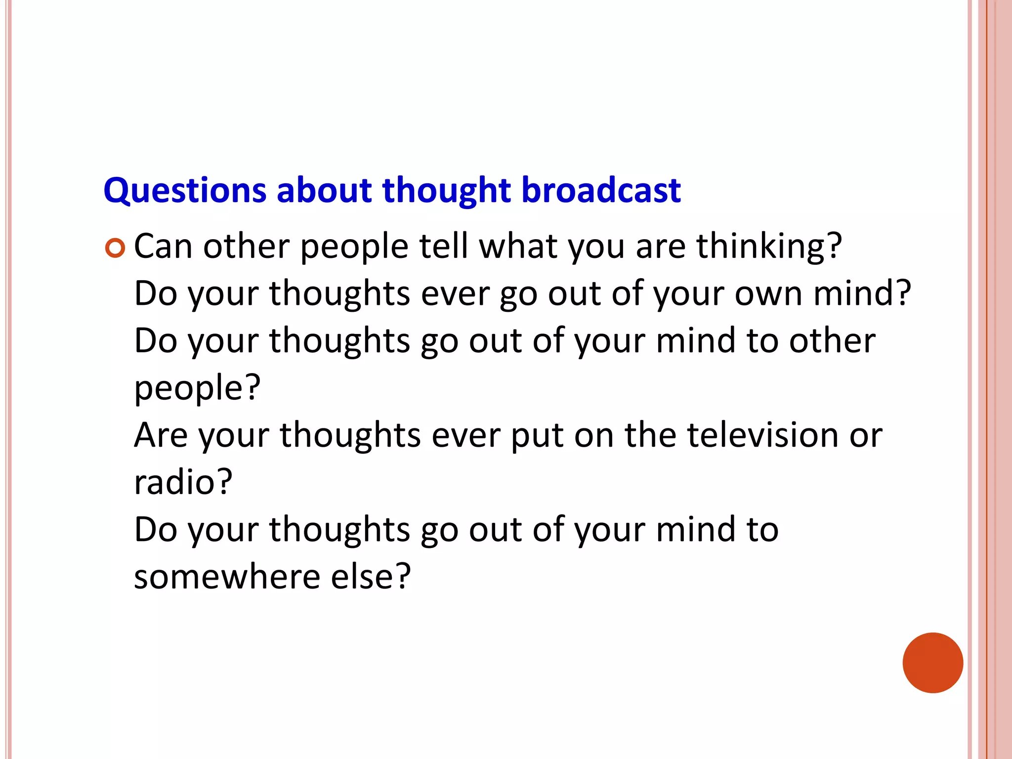 Mental State Examination | PPTX