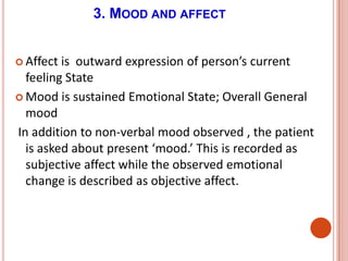 Mental State Examination | PPTX