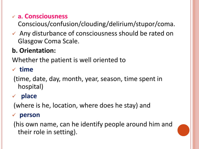 Mental State Examination | PPTX | Mental Health | Diseases and Conditions