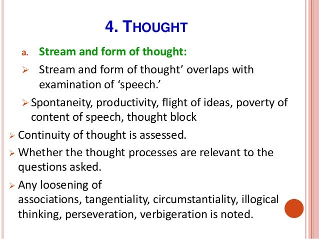 Mental State Examination