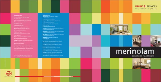 merino_laminates.pdf | Woodworking | Arts and Crafts