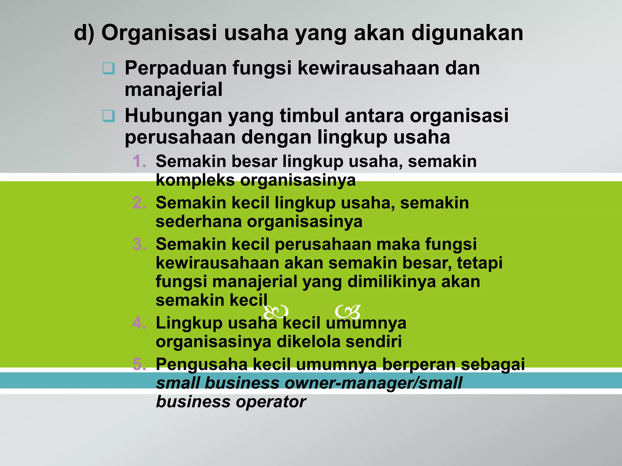Merintis usaha baru dan model pengembangan | PPT
