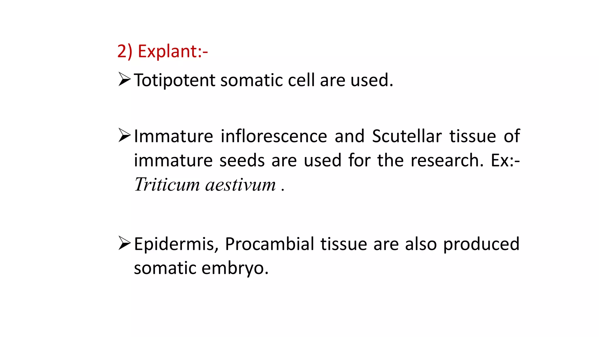 Meristem and shoot tip culture in horticultural crops | PPTX