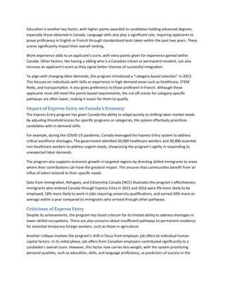 Merit-Based Immigration and Lessons from Canada’s Express Entry System.docx