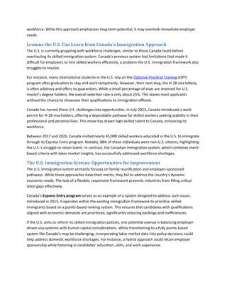 Merit-Based Immigration and Lessons from Canada’s Express Entry System.docx