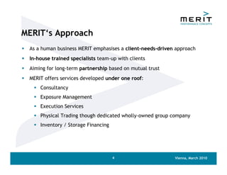 Merit Commodity Management | PDF
