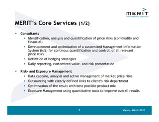 Merit Commodity Management | PDF