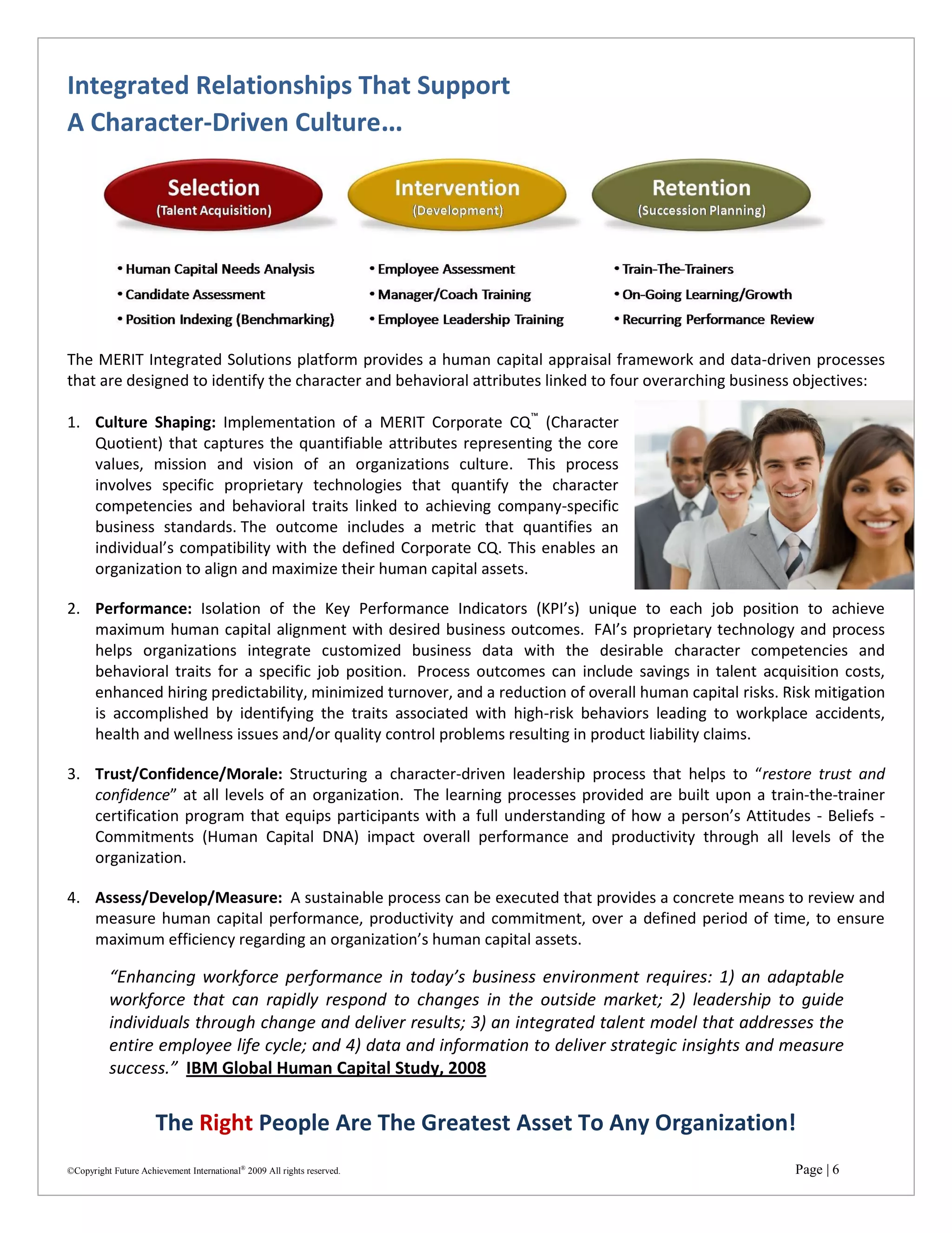 Merit Profile Executive Brief | PDF