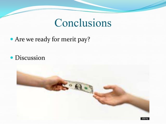 Merit pay presentation | PPTX