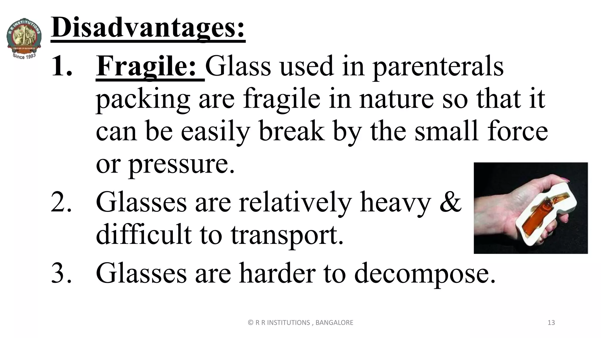 Merits and Demerits of Glass as a packing materials.pptx