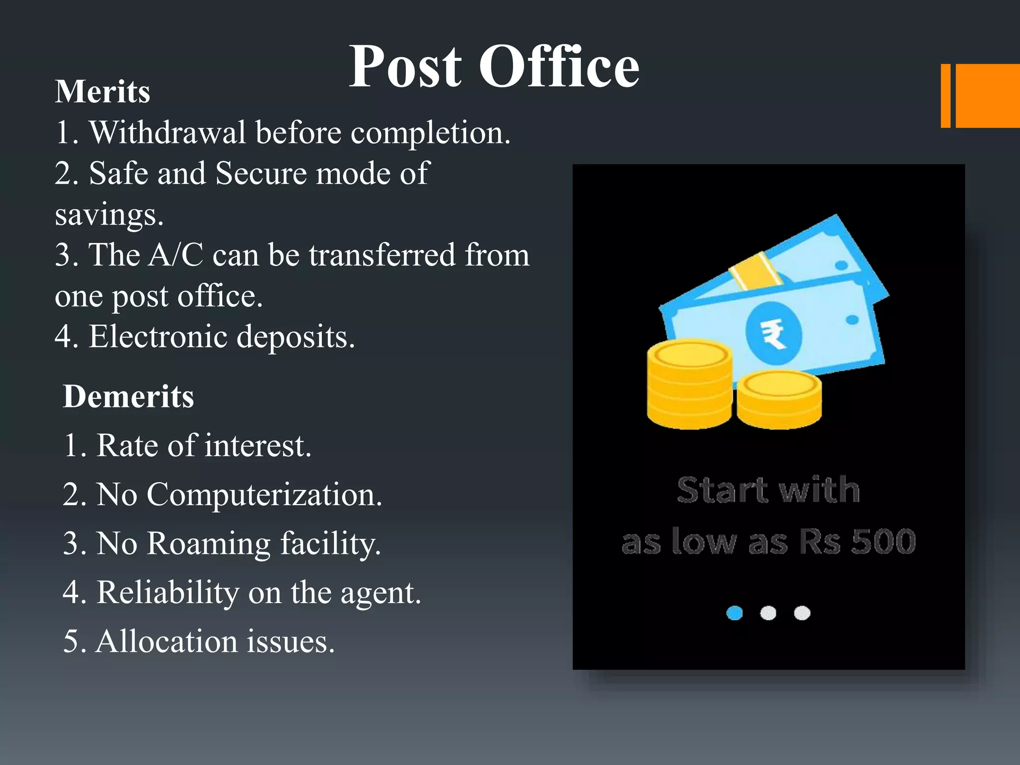 Merits & demerits of types of investment | PPTX