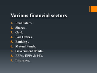 Merits & demerits of types of investment | PPTX