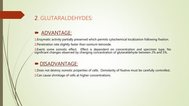 Merits and demerits of different fixatives | PPTX Merits and demerits of different fixatives | PPTX