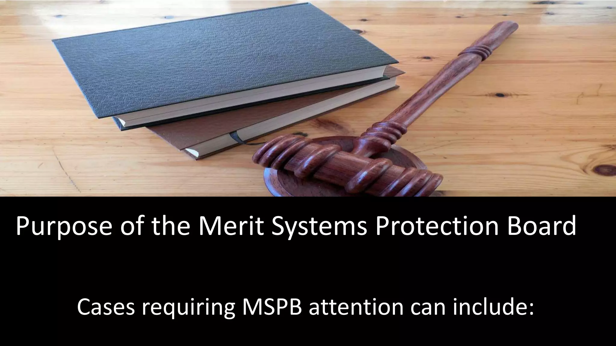 Merit Systems Protection Board Attorney | PPTX