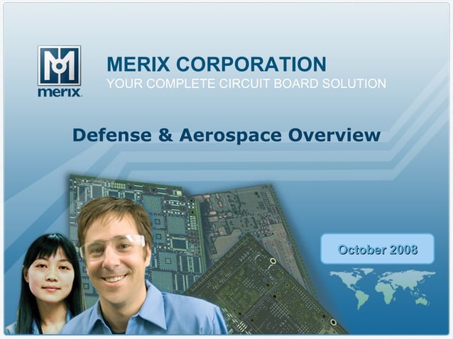Merix Def Aero Oct08 A | PPT