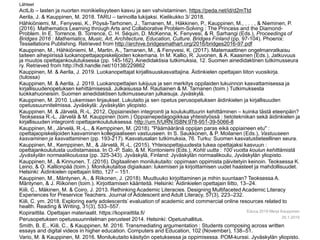 Merja Kauppinen - Opetussuunnitelma eläväksi | PDF