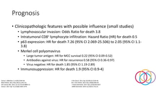 Merkel Cell Carcinoma: From Diagnosis to Treatment (webinar) | PPTX