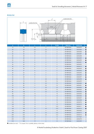Merkel rotomatic m-17_01 | PDF