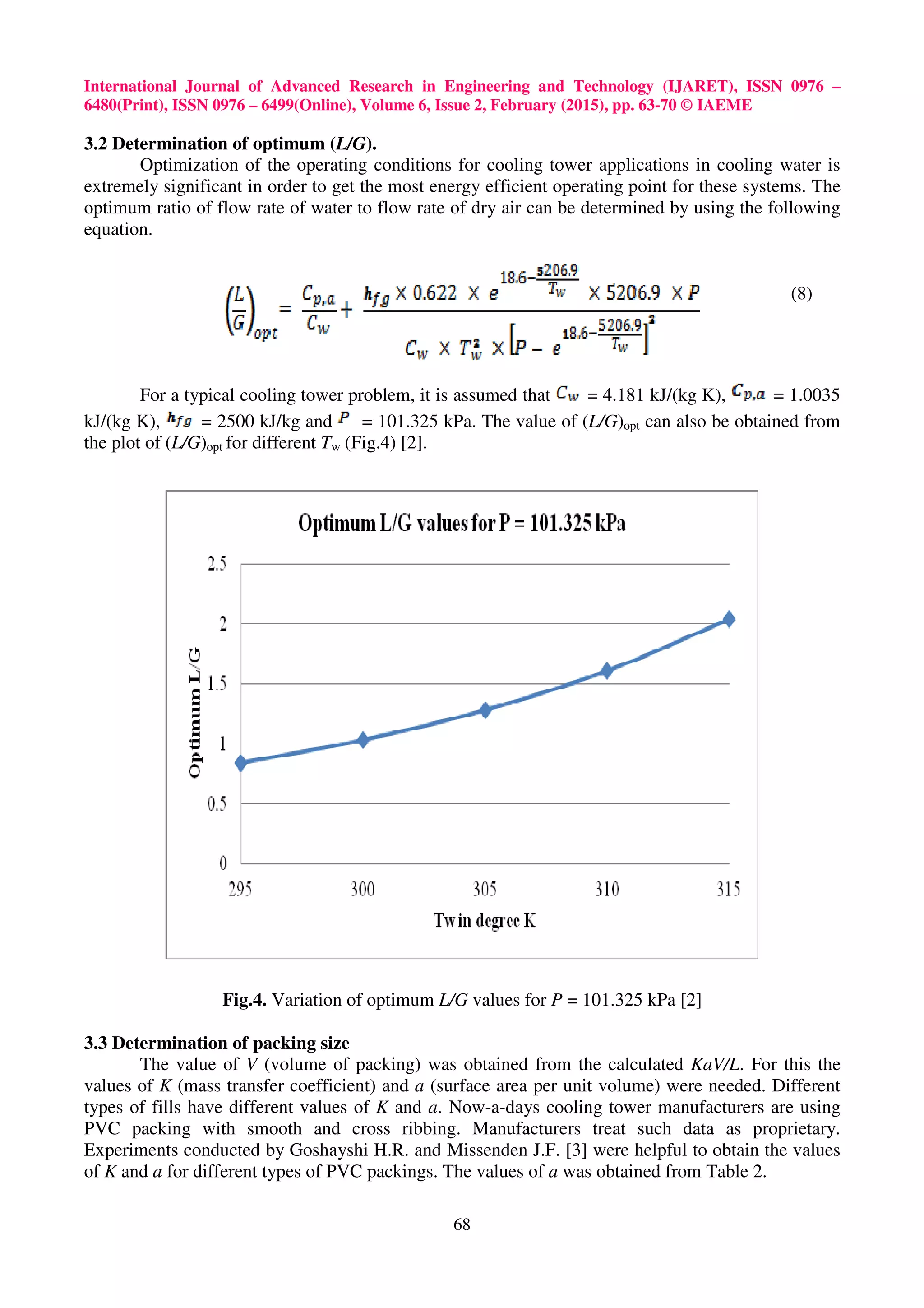 MERKELS METHOD FOR DESIGNING INDUCED DRAFT COOLING TOWER | PDF