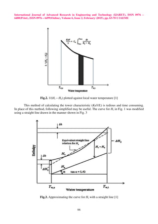 MERKELS METHOD FOR DESIGNING INDUCED DRAFT COOLING TOWER | PDF