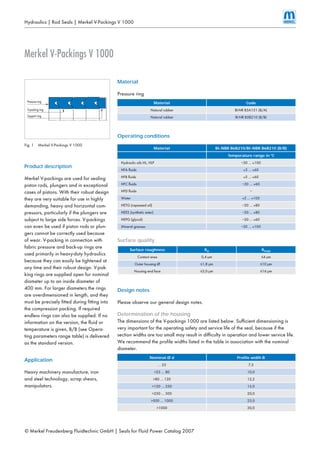 Merkel v packings_v-1000 | PDF