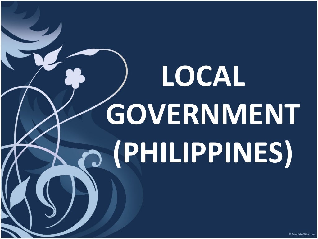 LOCAL GOVERNMENT UNIT PHILIPPINES- Merle Dawn Comidoy
