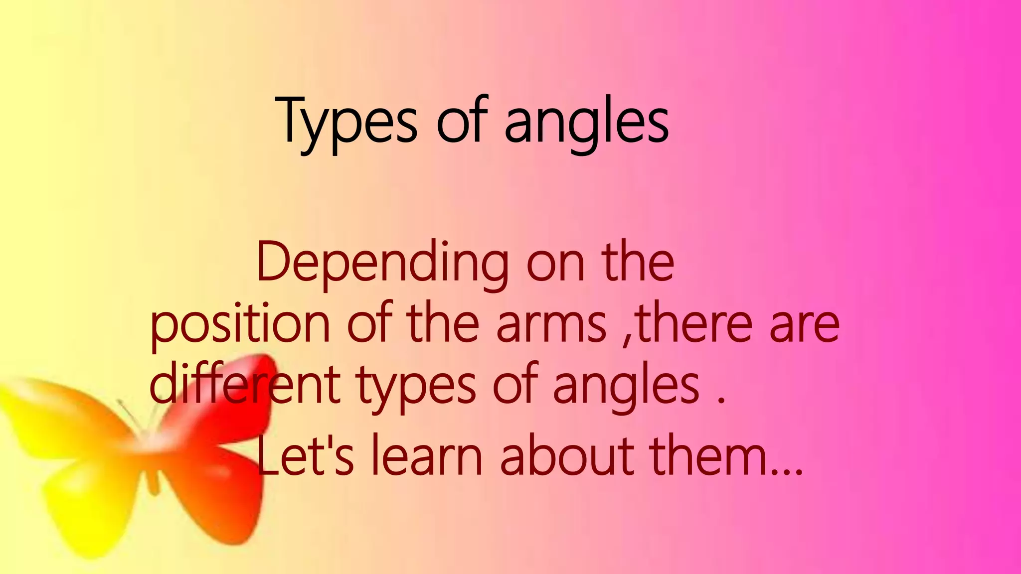 Types of angles | PPT