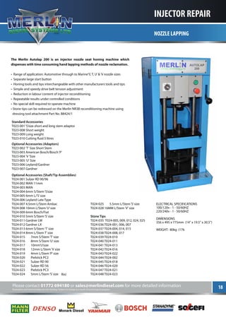 Merlin Marine Test Equipment | PDF