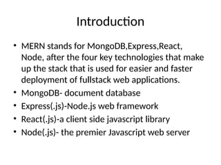 MERN.ppttututututututututututututututututututututututututututux | PPTX