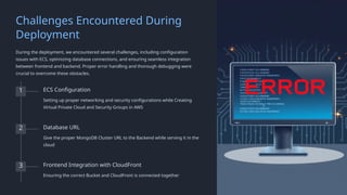 MERN-Stack-Deployment || ICT ENGINEERING | PPTX