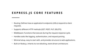 MERN Stack Intro PPT for MCA/ENGG/CSE/IT | PPT